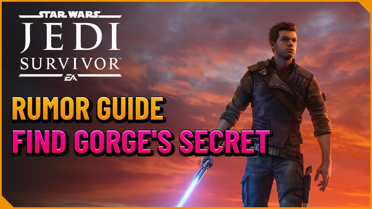 Rumor Guide Find Gorge's Secret - Star Wars Jedi Survivor - YouTube