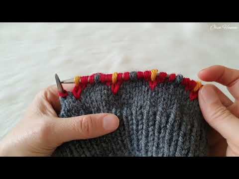 O Kadar Güzel Oldu Ki Her Gören Bana Da Ör Diyecek ✅️ Zikzak Dikişsiz Bere Yapımı ✅️ Bere Modelleri