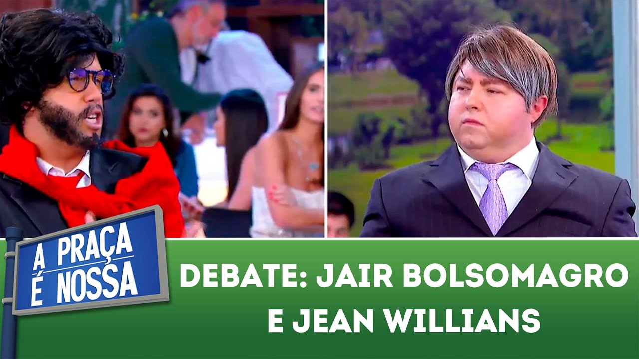 Bolsomagro e Jean Willians discutem propostas | A Praça É Nossa (29/11 ...