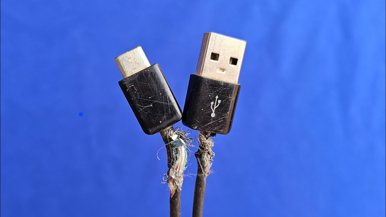 how to repair type c cable,how to repair type c cable at home - YouTube