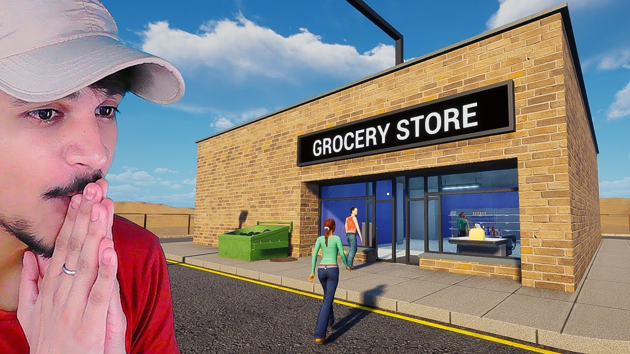 I Opened A Grocery Store! | Grocery Store Simulator Part 1 - YouTube