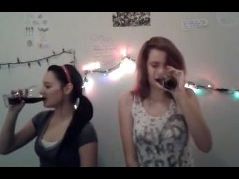 Burping Girls Soda Chugging - YouTube