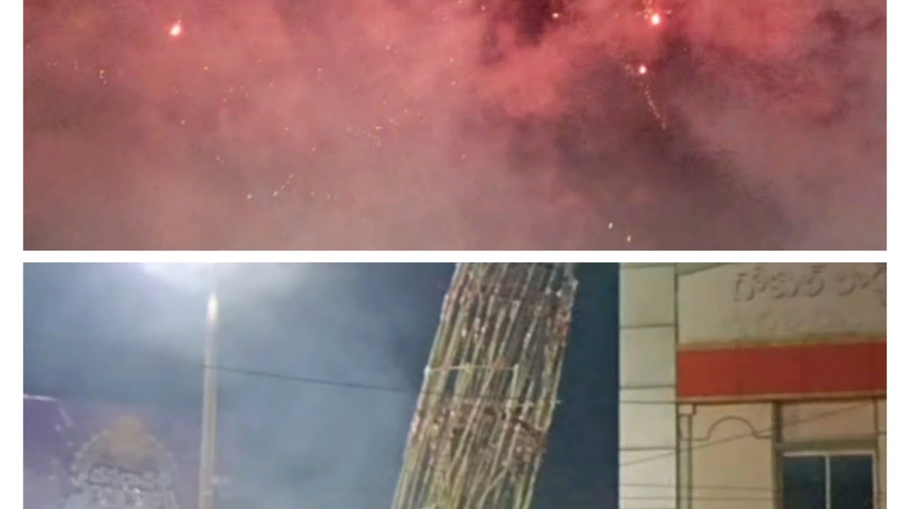 #Kadapa final day dasara crackers celebrations || #gokul lodge ...