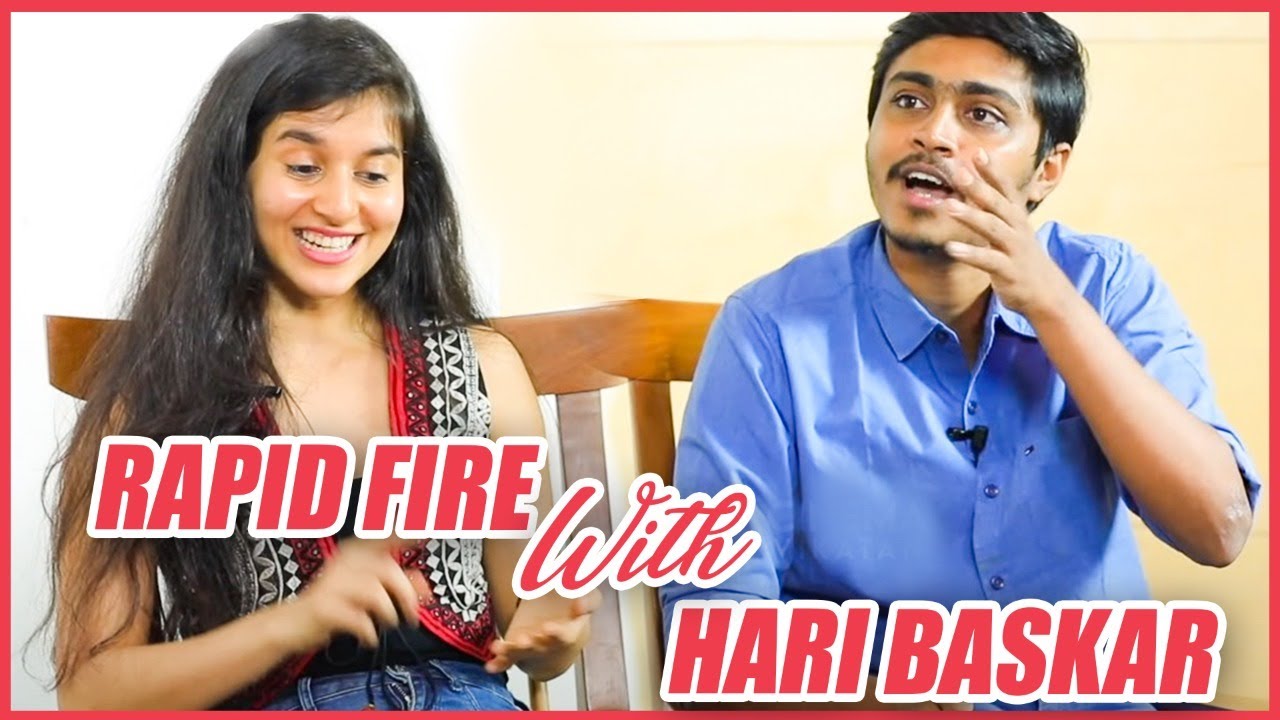 "Vijay's Precious Advice" | Hari Baskar | Sanjana Sarathy | Ninaivo Oru Paravai - YouTube