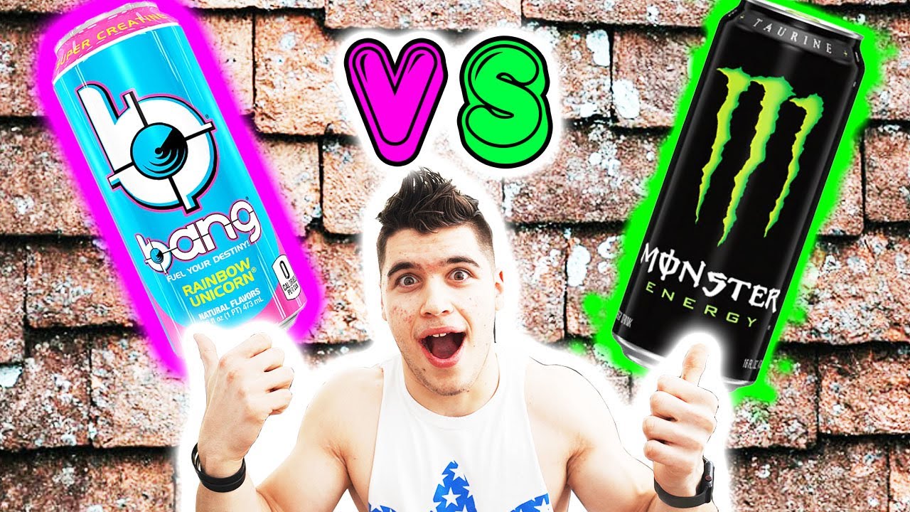 MONSTER VS BANG! (Which Energy Drink Is Better???) - YouTube