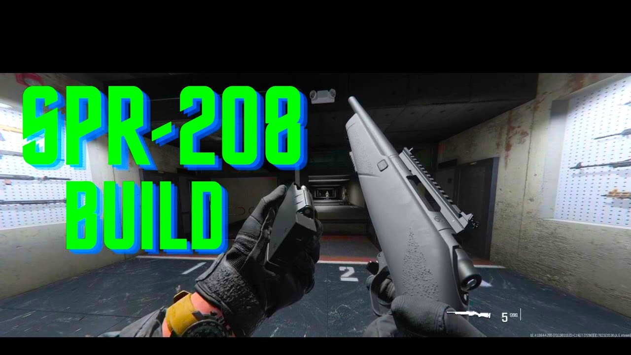 call of duty modern warfare 3 spr-208 build - YouTube