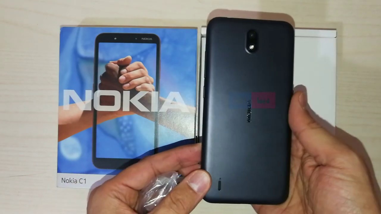 فتح صندوق هاتف نوكيا | Unboxing nokia C1 ta-1165 - YouTube