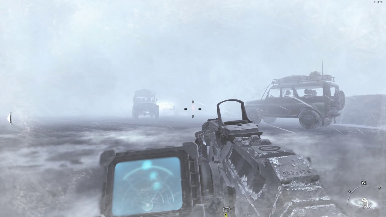Call of Duty Modern Warfare 2 - Act I - Mission 4 - Cliffhanger - YouTube
