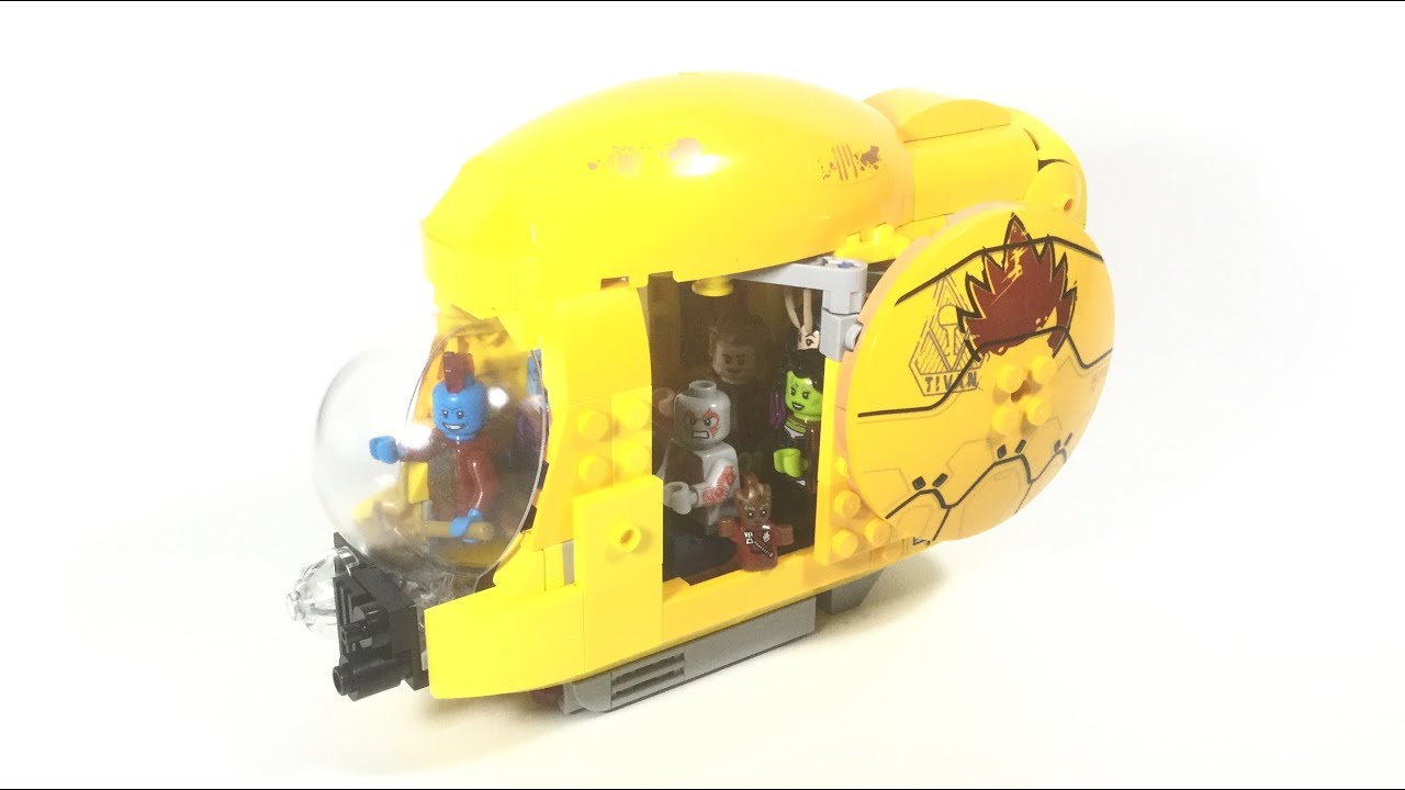 Lego marvel Tivan laser drill with interior (guardians of the galaxy ...
