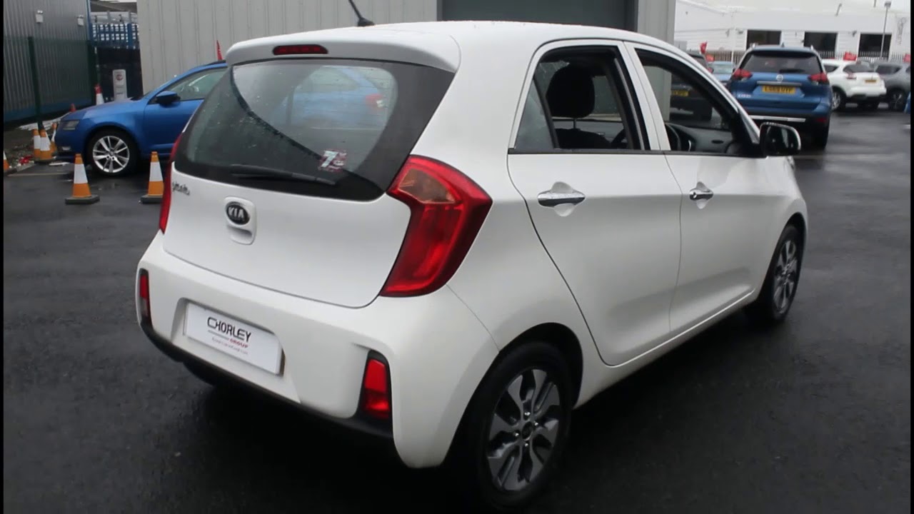 Kia | Picanto | 1.0 65 2 5dr | White | PK65 XRW - YouTube