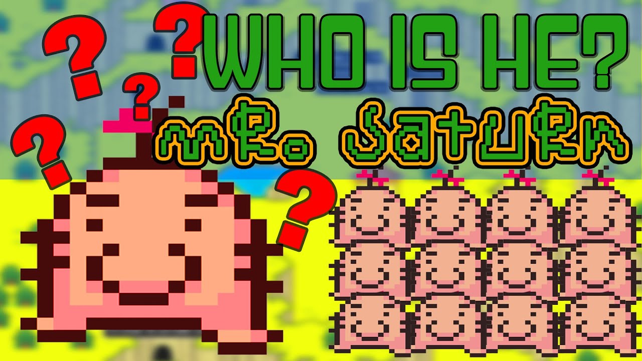 Who are the Mr Saturn - The Full Story | Earthbound - YouTube