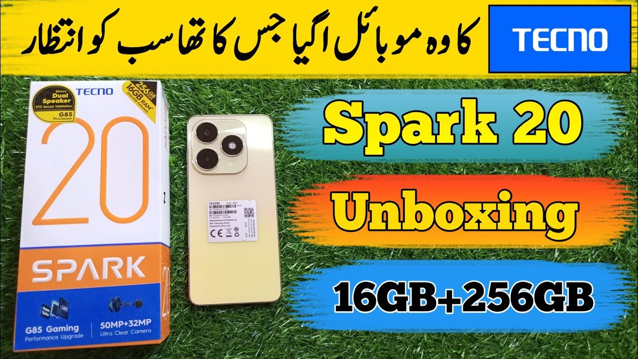 tecno spark 20 unboxing and review. #Tecno #unboxing #Spark 20 unboxing ...