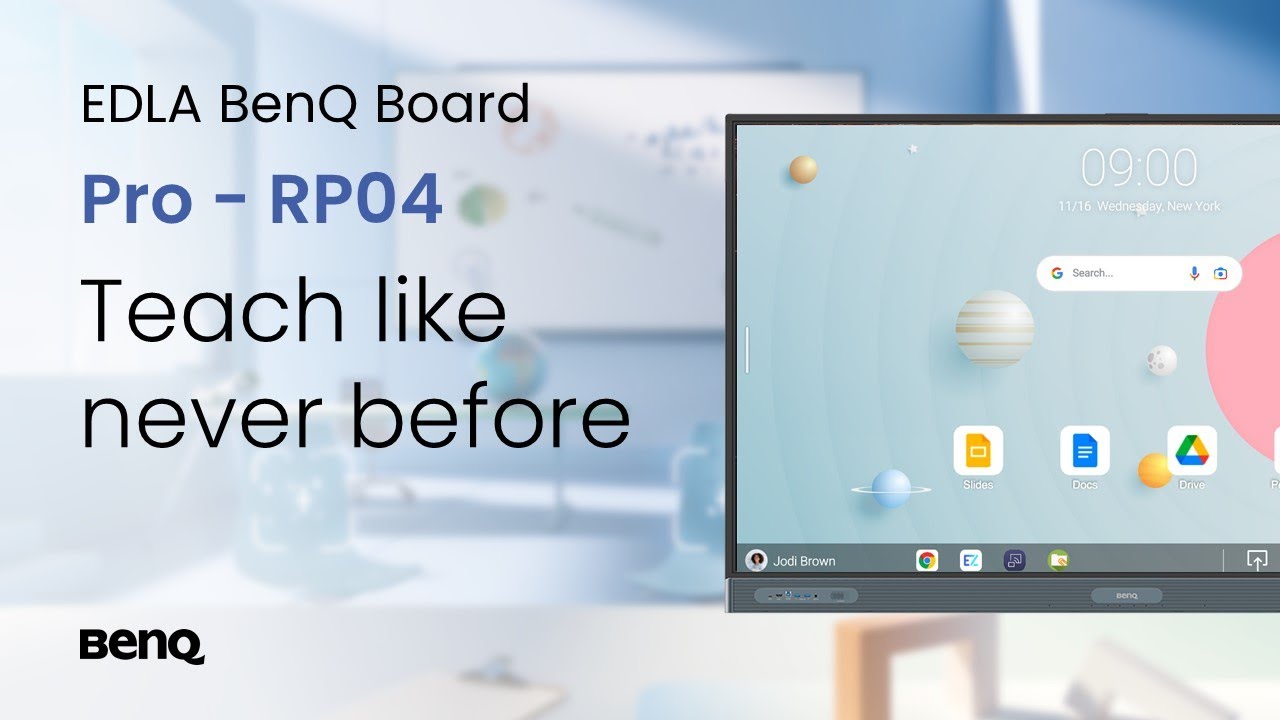 EDLA BenQ Board | Pro – RP04 | Teach like never before | BenQ Education ...