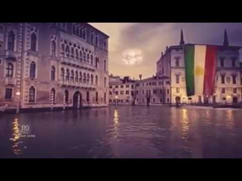 Kurdistan flag by cinema 4d 2017