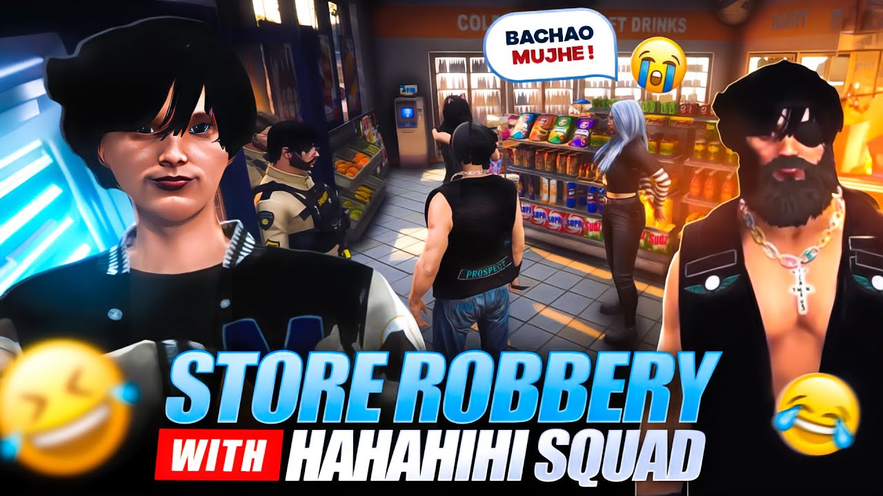 Funny Store Robbery Ft. Hahahihi Squad | Soulcity By Echo RP | GTA 5 RP ...