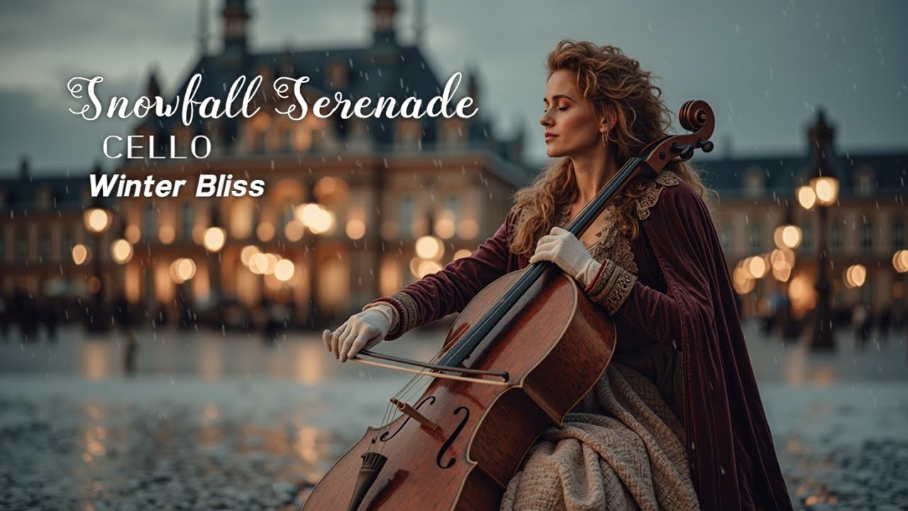 Victorian Cello Music ~ Snowfall Serenade Relaxing Cello Tunes for ...