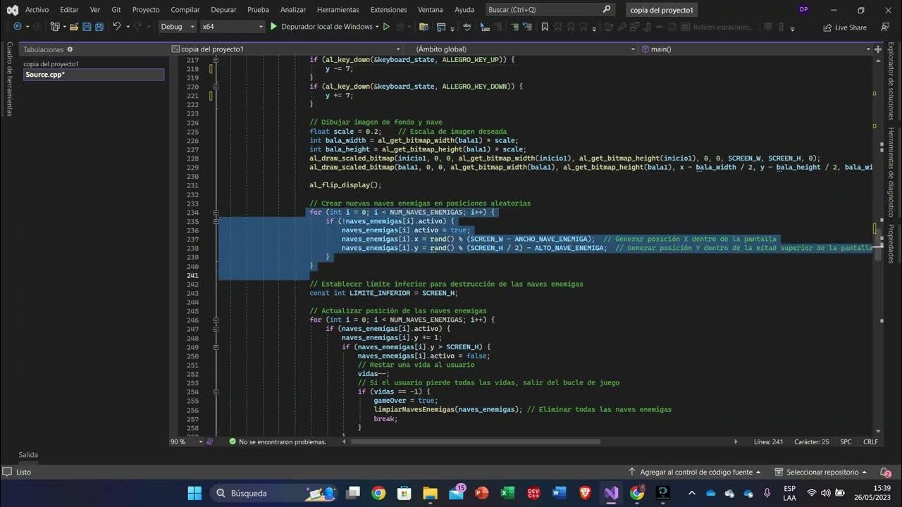 Creando mi primer videojuego con Allegro5 - YouTube
