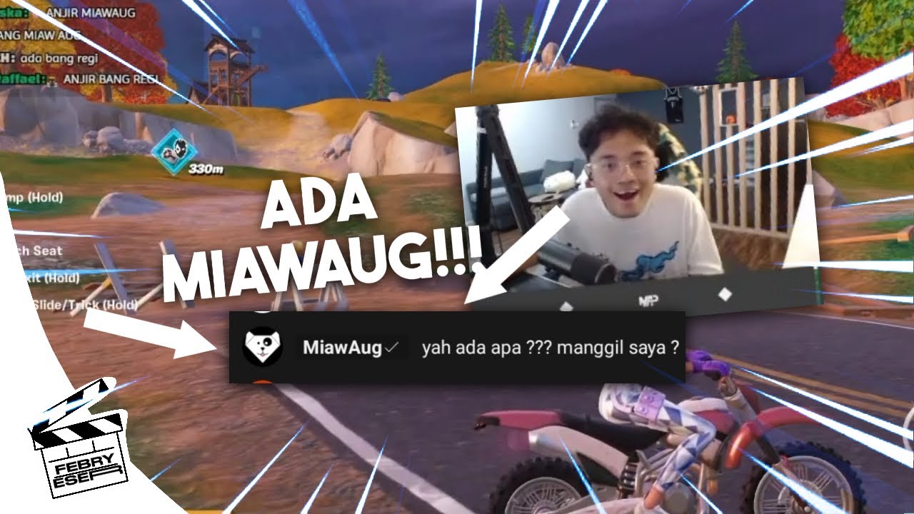 MOMENT MIAWAUG KE STREAM BANG AL - Naplive Clip - YouTube
