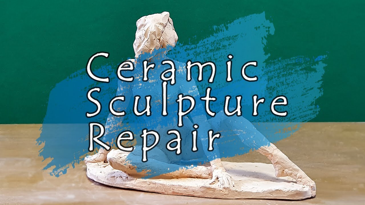 How to fix a clay sculpture that was broken during the fire in a ...