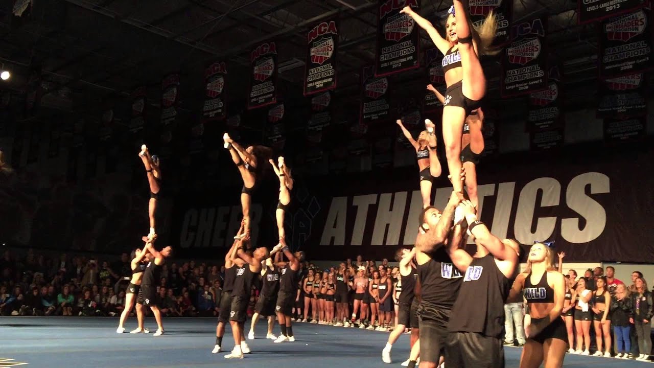 Cheer Athletics Wildcats NCA show off 2015 - YouTube