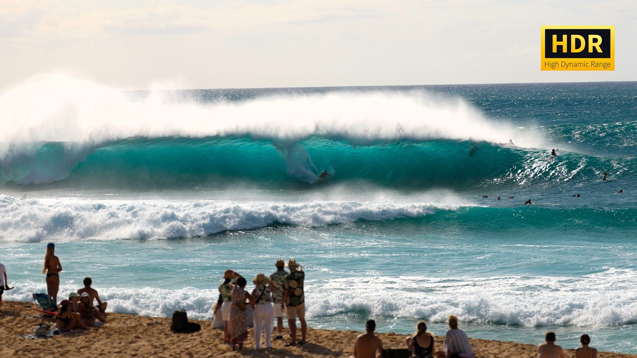 Pipeline Raw Surf Footage (Oct 14, 2025) 4K HDR - YouTube