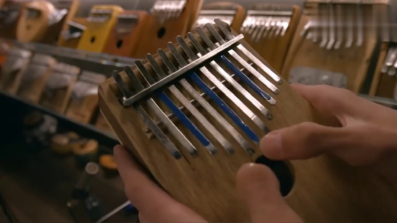 17 key kalimba sheet music - YouTube