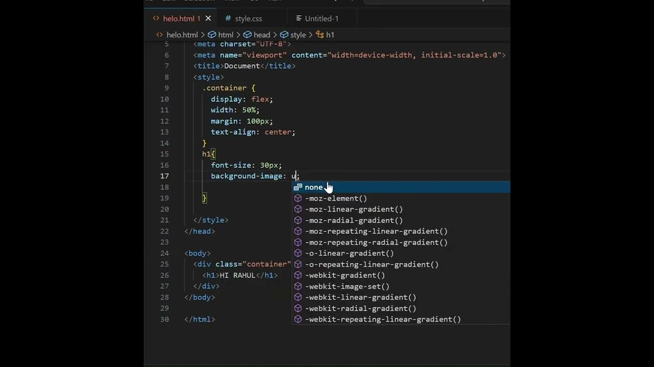 TEXT KE ANDER IMAGE SET KAREIN ! HTML, CSS TEXT PROPERTIES #1 - YouTube