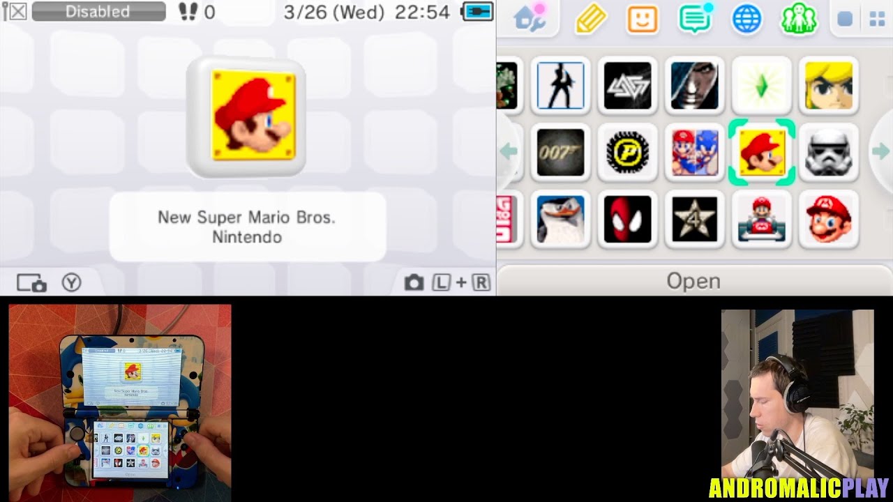 New Super Mario Bros on Nintendo 3DS XL - Game Review - Gameplay ...