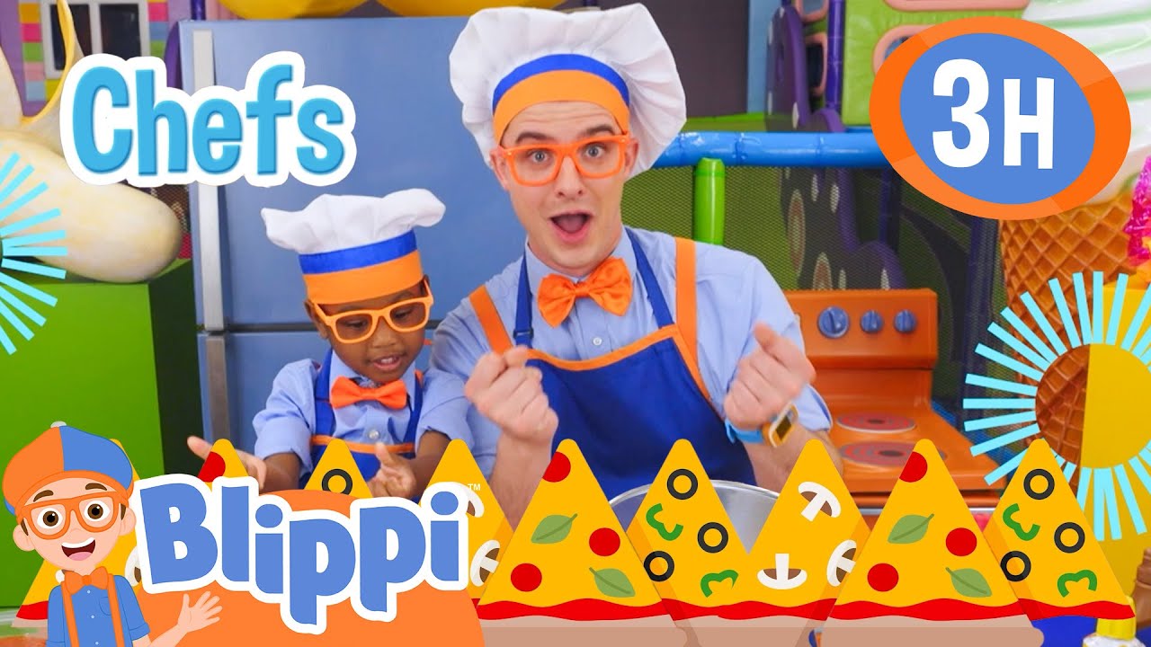 Chef Blippi: The Ultimate Pizza Creation Adventure | Blippi | Kids TV ...