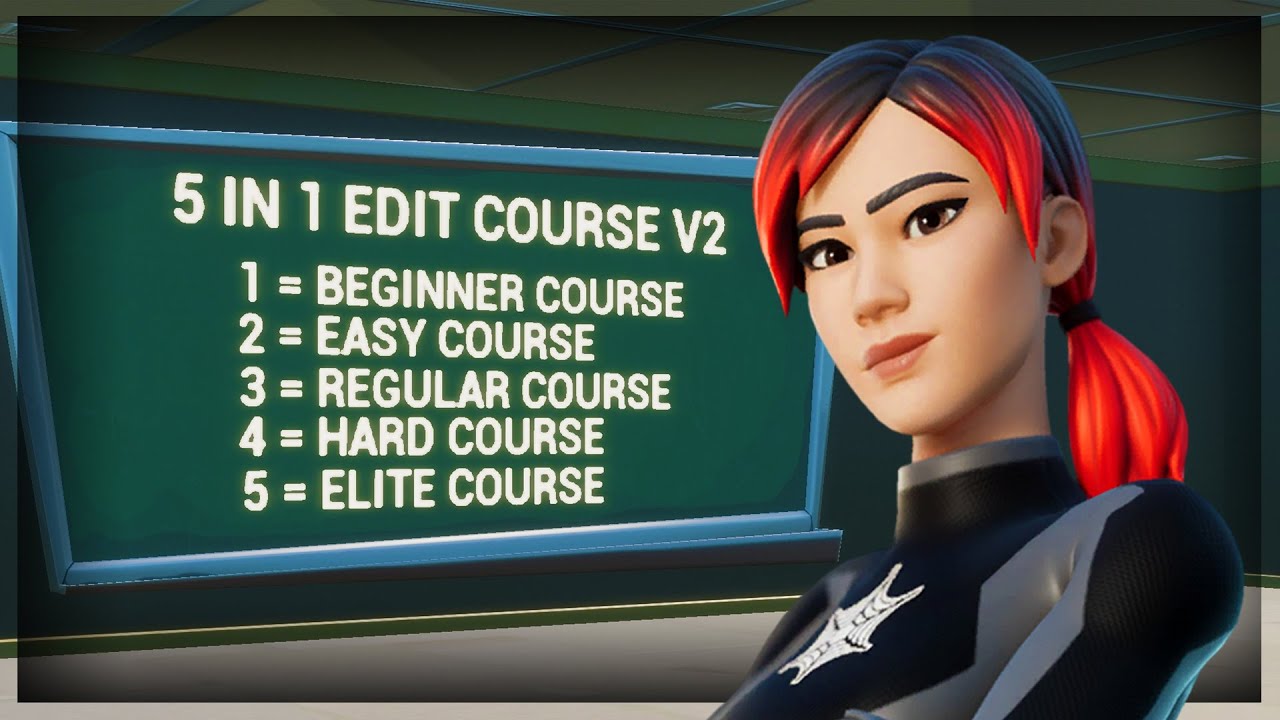 5 in 1 Edit Course REMASTERED (Fortnite Battle Royale Creative Mode ...
