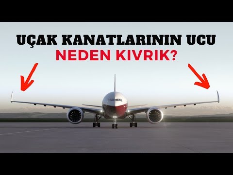 UÇAK KANATLARININ UCU NEDEN KIVRIK? WINGLET & SHARKLET