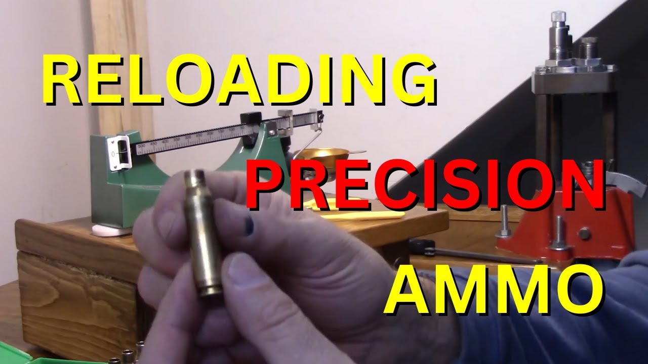 Reloading precision ammo - YouTube