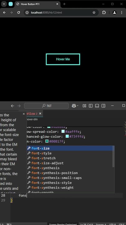 🔥 CSS Hover Effects for Buttons (#11 - Simple & Stylish) 🔥 #css # ...