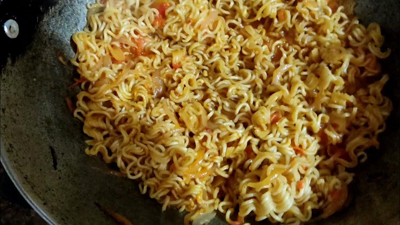 HOW TO MAKE SIMPLE AND QUICK PLAIN MAGGI AT HOME LESS THEN ONE MIN # ...