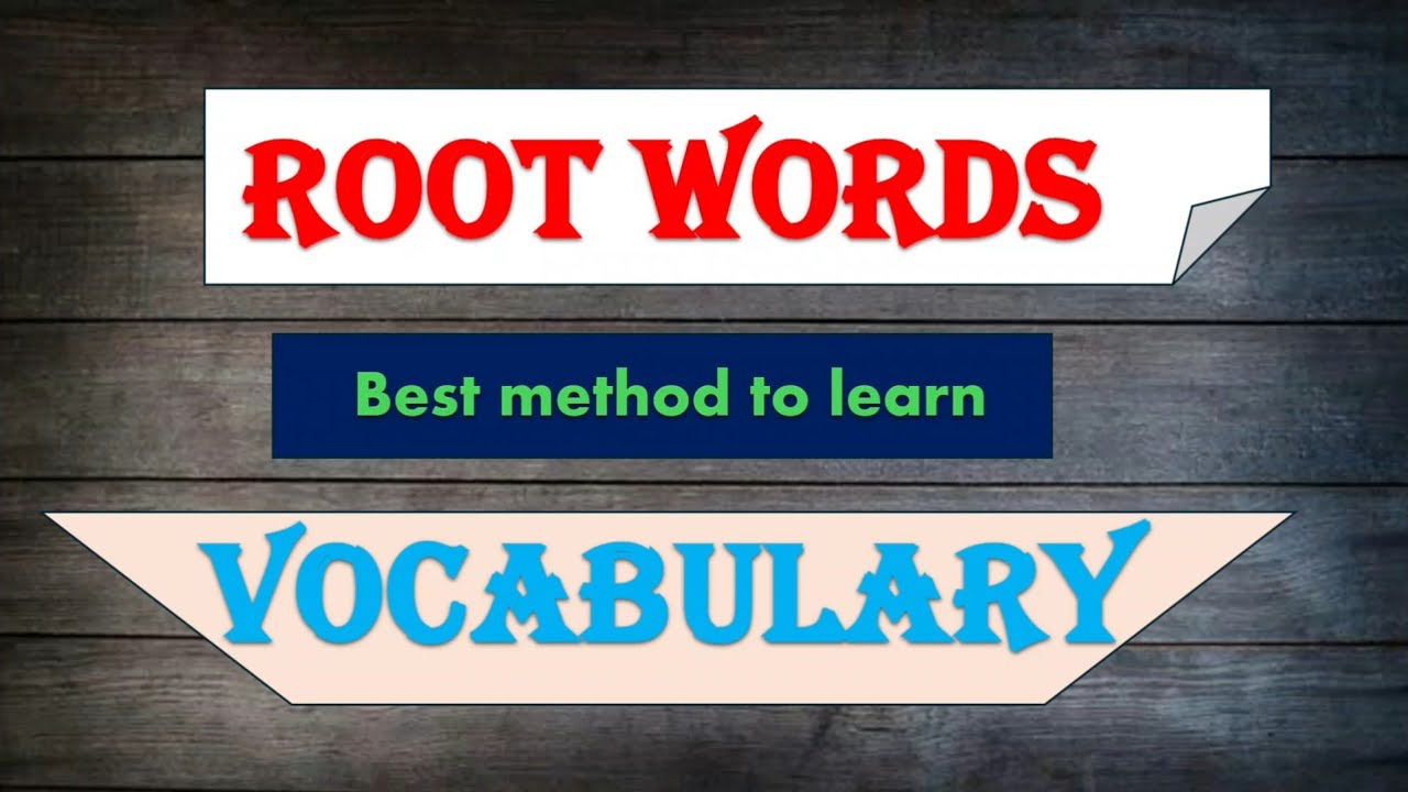 Root words in english meaning|Root words in english vocabulary| Root ...