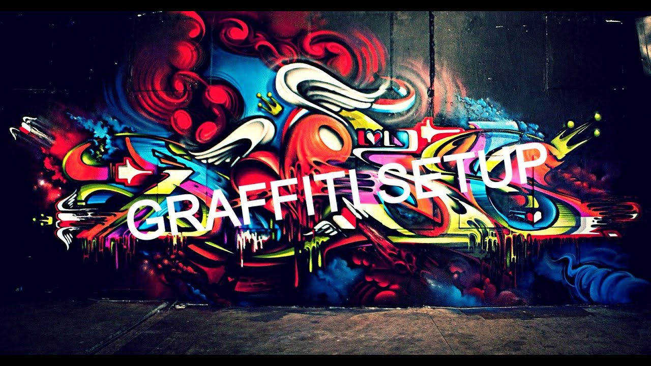 Graffiti setup and look around / 50sub special - YouTube