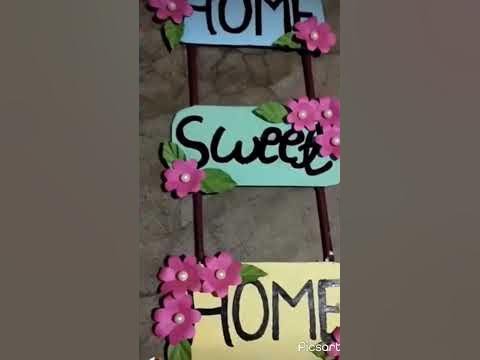 home sweet home craft ideas #craft #youtubeshorts #crafteraditi # ...