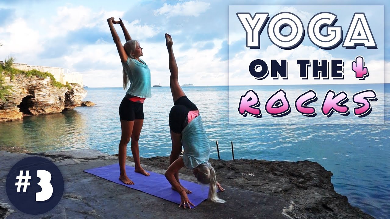 20 Min Easy Morning Yoga to Start Your Day | "On the Rocks" #3 - YouTube