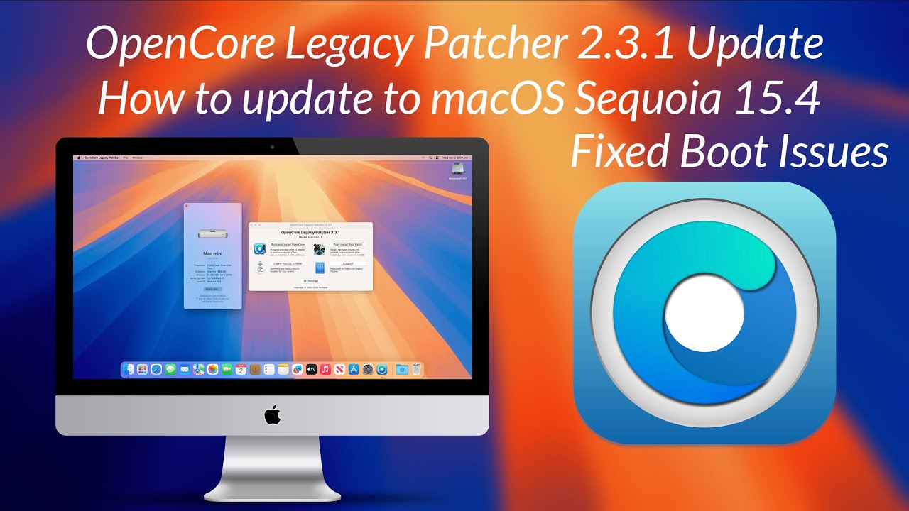 OpenCore Legacy Patcher (OCLP) 2.3.1 Update: Resolve Boot Issues+How to ...