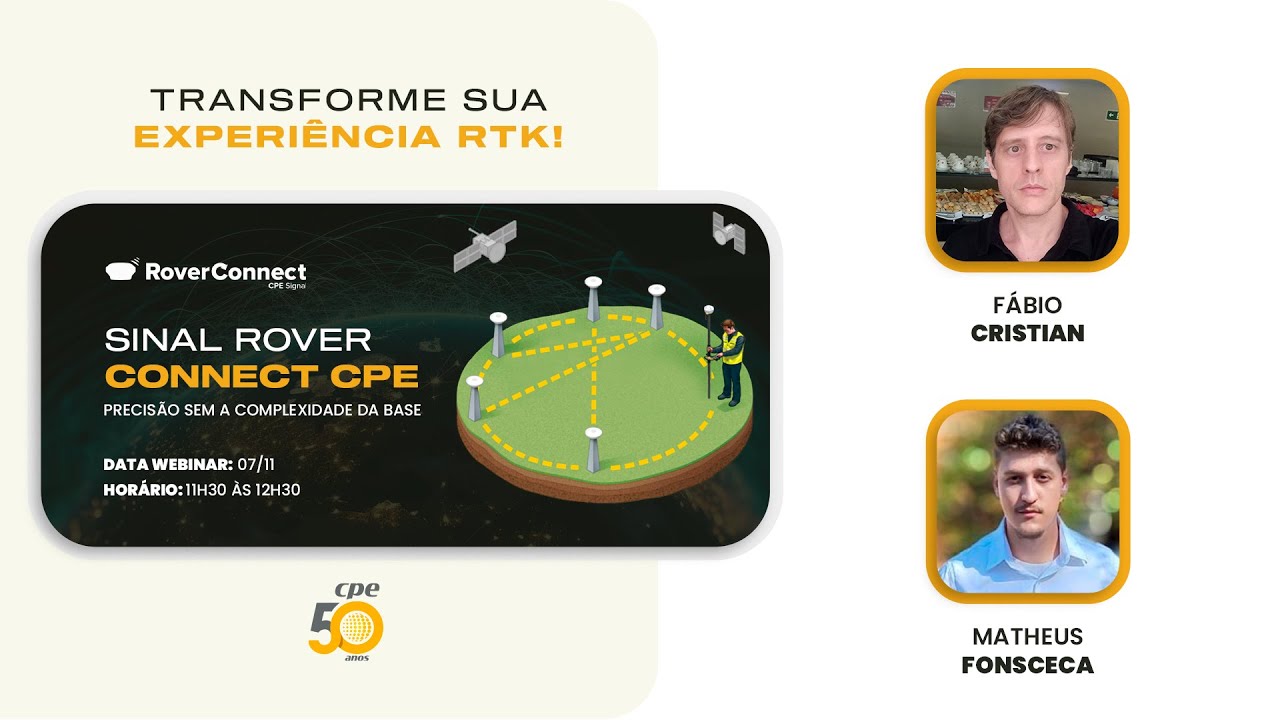 Sinal Rover Connect CPE - Precisão sem a complexidade da base - YouTube