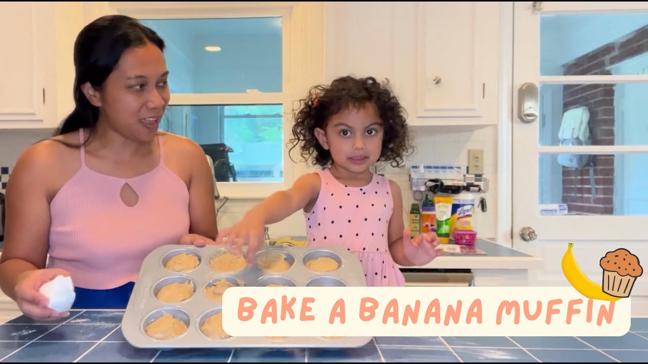 Baking with a Toddler I Fun Learning Activity with the Family I Indoor ...