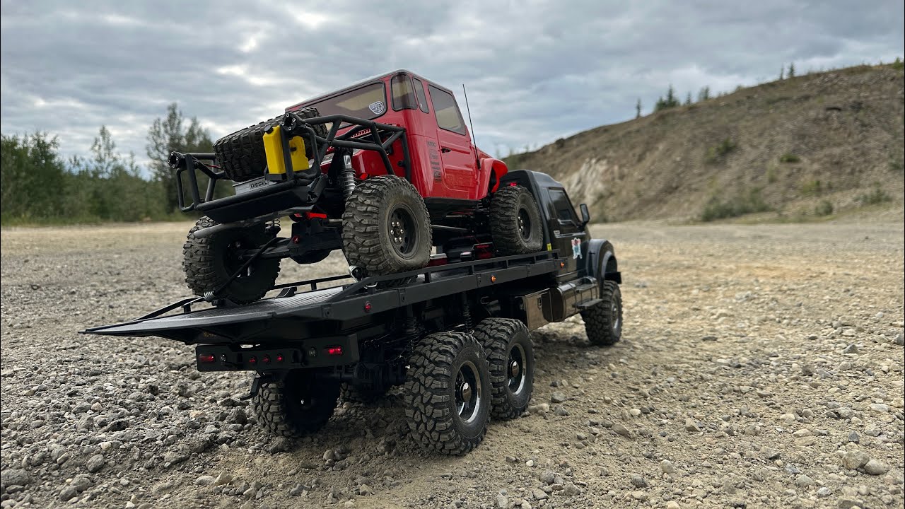 TRX6 Ultimate Hauler Maiden Voyage - YouTube