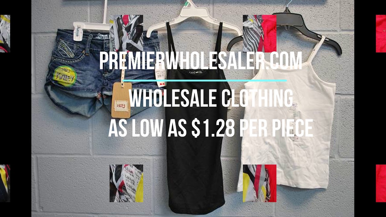 Wholesale Closeout Apparel Overstock Clothing Supplier - YouTube