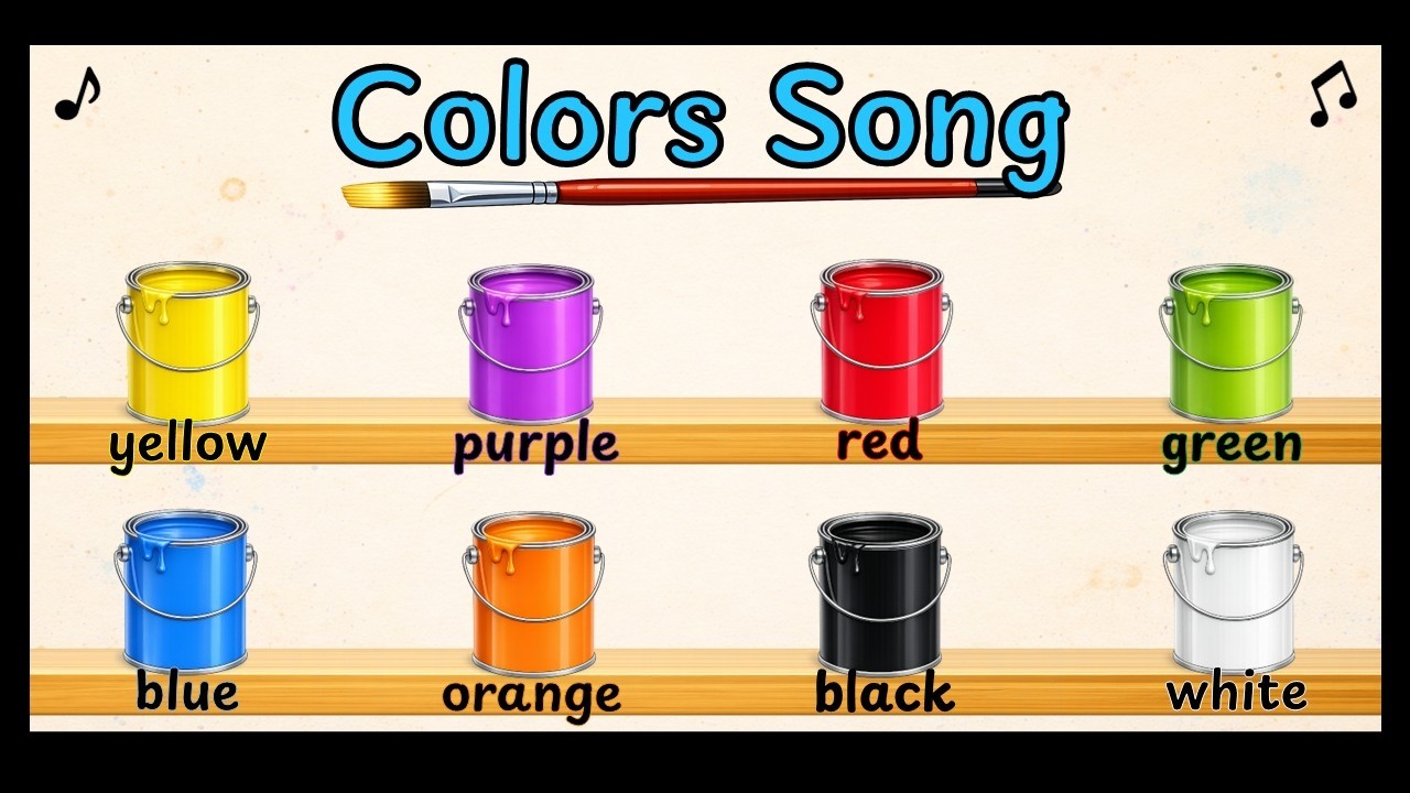 Colors Song | Colours Song for Kids - YouTube