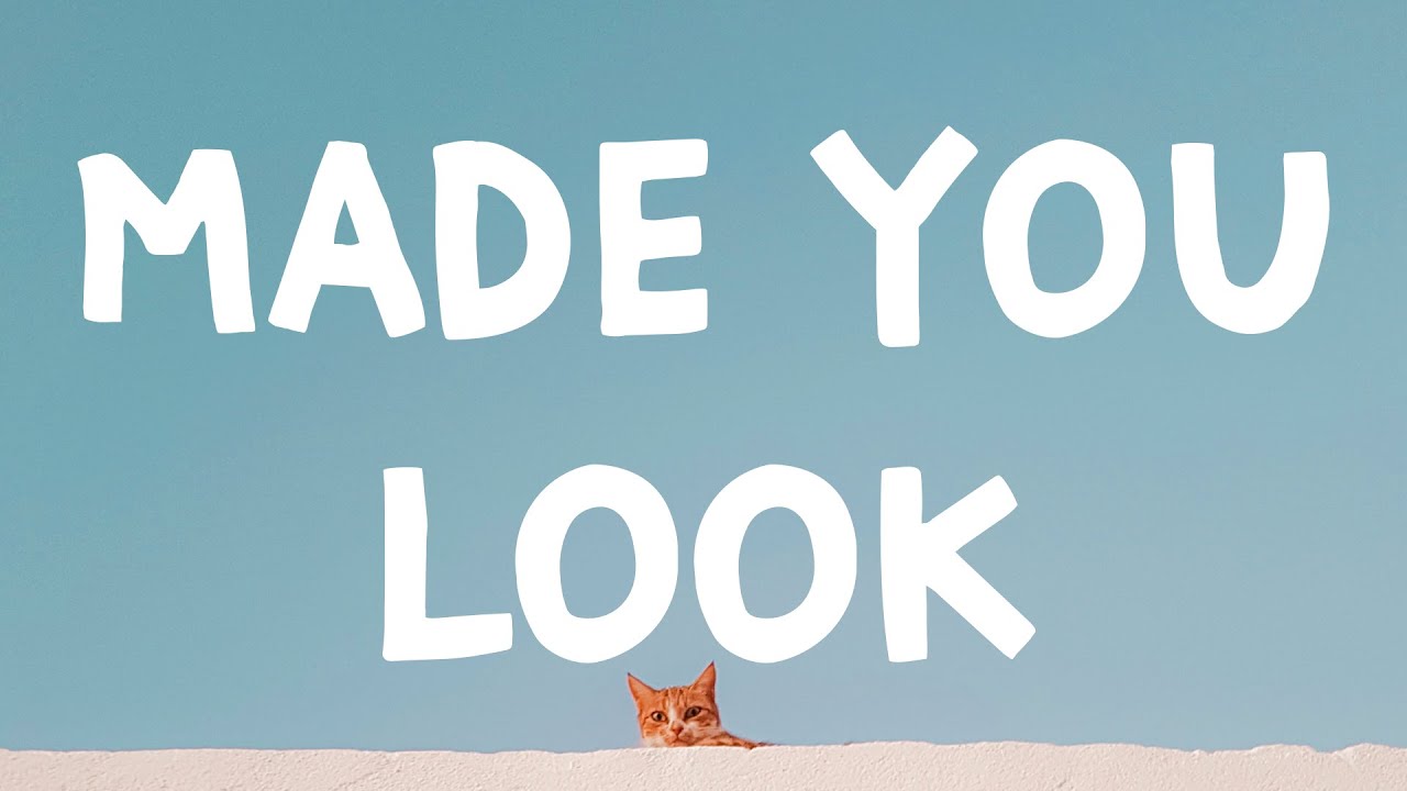 Meghan Trainor - Made You Look (Lyrics) - YouTube