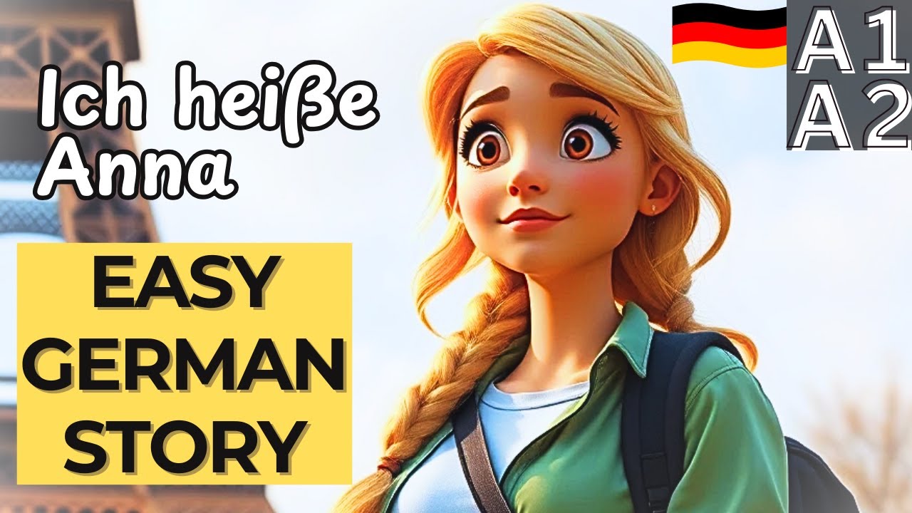Learn Basic German with fun short stories FOR BEGINNERS - YouTube