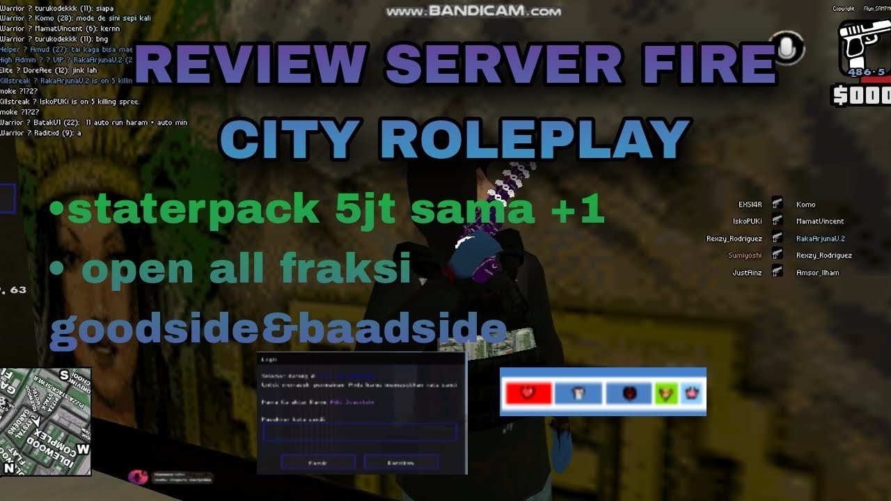 Review Server Fire city Yang buat kalian betah || GTA SAMP ROLEPLAY ...