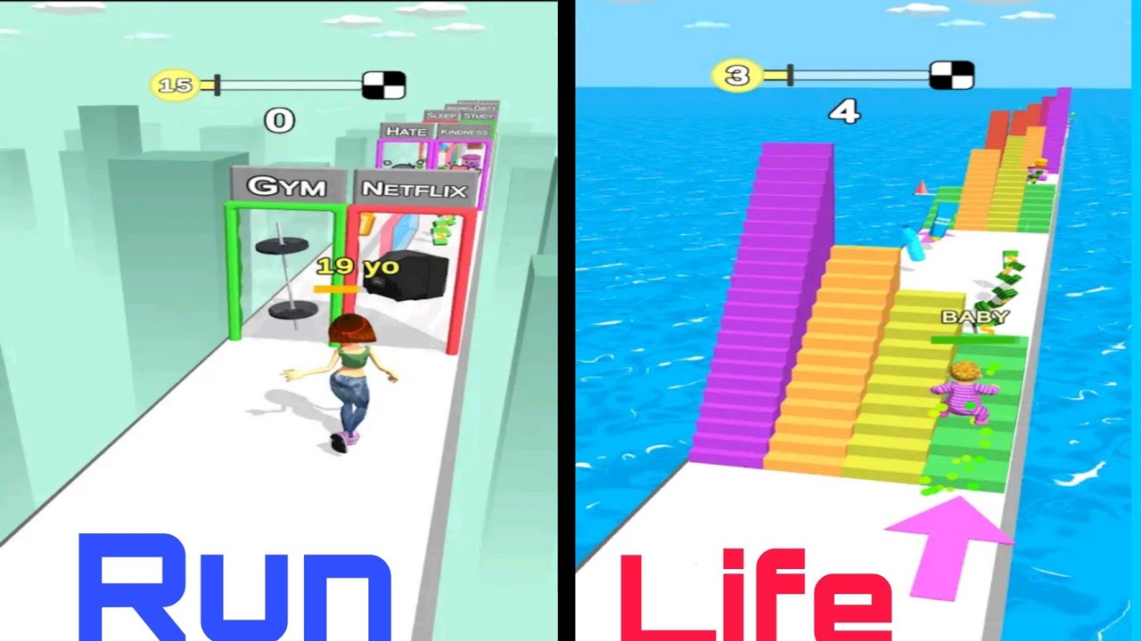 Run Of Life: Walkthrough Gameplay: Android,Ios - YouTube