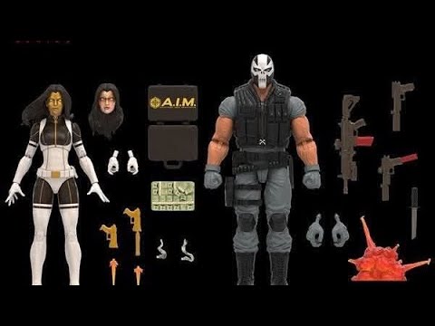 New Marvel Legends Madame Masque & Crossbones action figures updates on ...