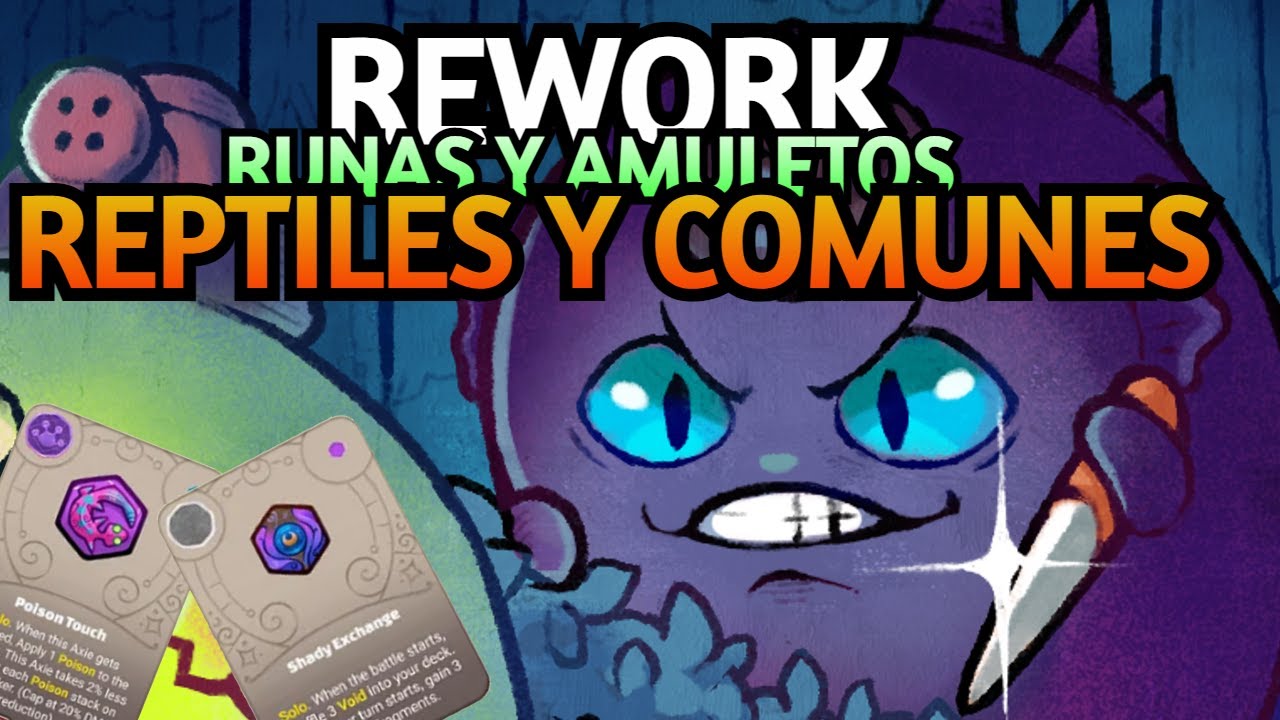 🐊 REPTILES: RUNAS Y AMULETOS | Axie Infinity Origins - YouTube